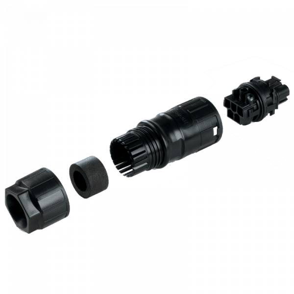 Enphase Q-Cable connector Male 3fase | Stralendgroen