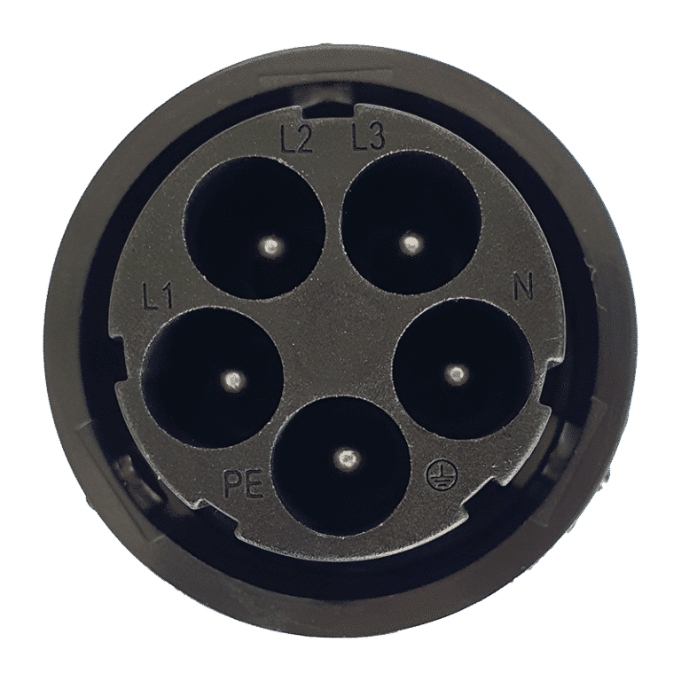Growatt AC connector 3 fase zwart MID - Stralendgroen