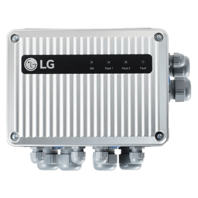 LG Chem RESU plus combiner box | Stralendgroen
