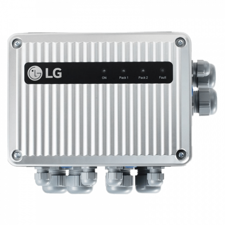 LG Chem RESU plus combiner box | Stralendgroen