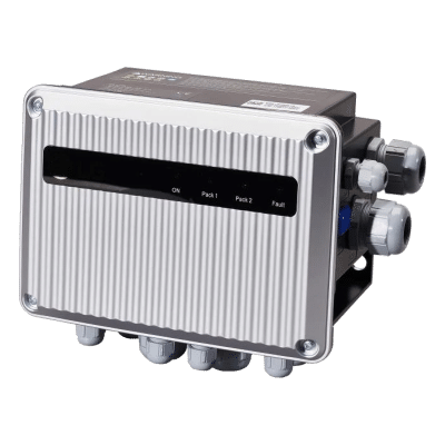 LG Chem RESU plus combiner box | Stralendgroen