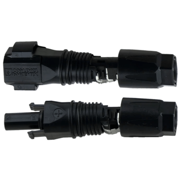 Sunclix SMA connectorset male + female - Stralendgroen