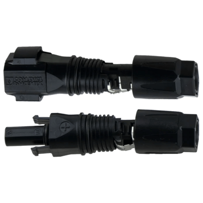 Sunclix SMA connectorset male + female - Stralendgroen