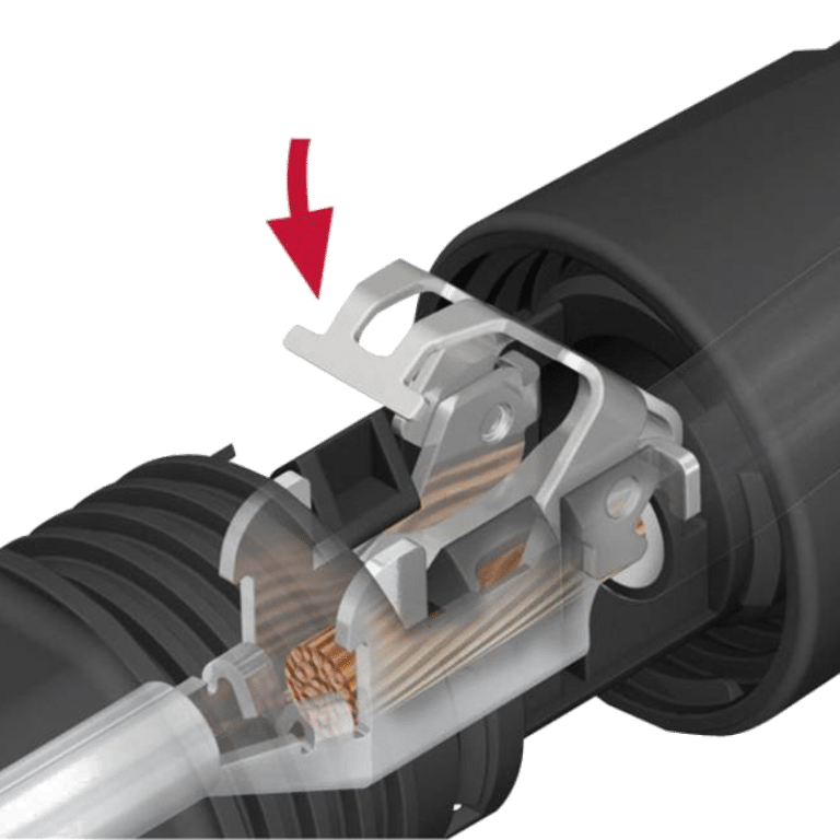 Sunclix SMA connectorset male + female - Stralendgroen