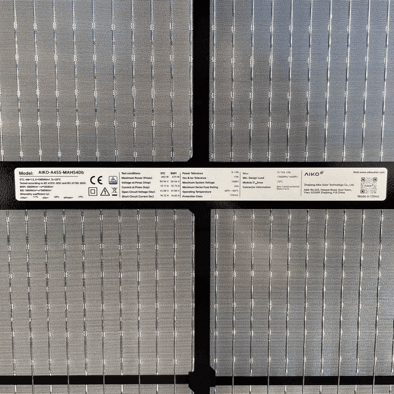 Aiko Solar Neostar ABC glas-glas 460wp | Stralendgroen