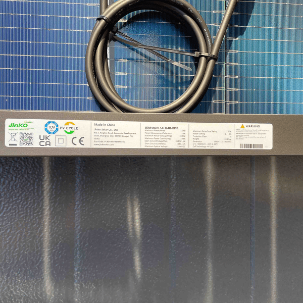 Jinko Solar Tiger Neo N-Type 440wp All Black | Stralendgroen